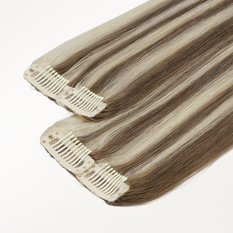 Golden Blonde Highlights (8B/60B) Scalp Hair Fill-Ins (30g-39g) | 100% ...