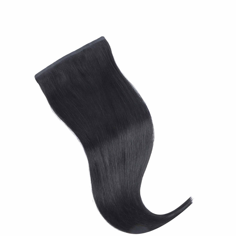 GOO GOO hair Seamless Clip in Hair Extensions Invisible edge 100% Human ...